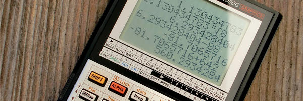 Unsplash- Calculator | Department of Mathematics