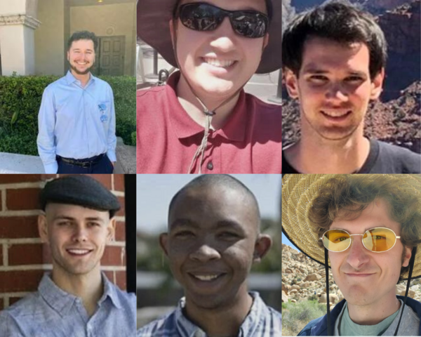 left to right: James Alcala new, Catherine Cannizzo, Hassan Attarchi ...