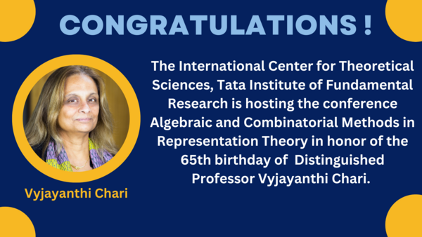 congrats chari | Department of Mathematics